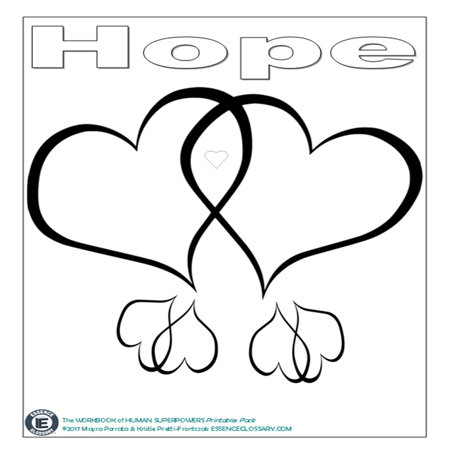 Hope Activity Sheet - Pre K Teach and Play Hope Activity Sheet - Pre K Teach and Play